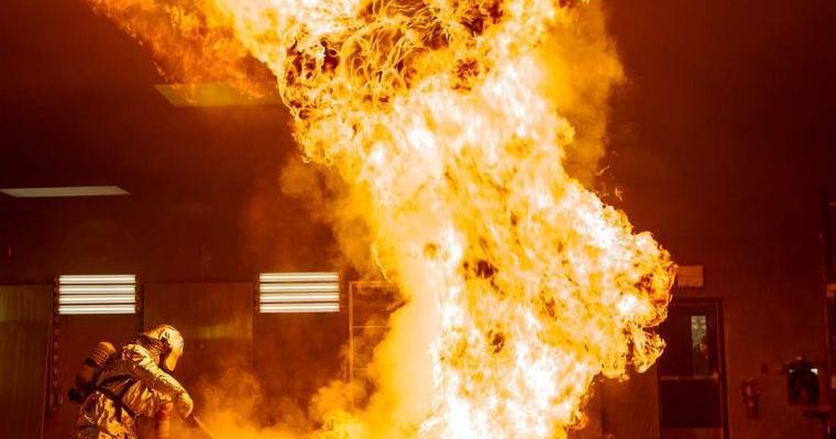 CVTC showcases new fire safety center and its fire testing room | Front ...