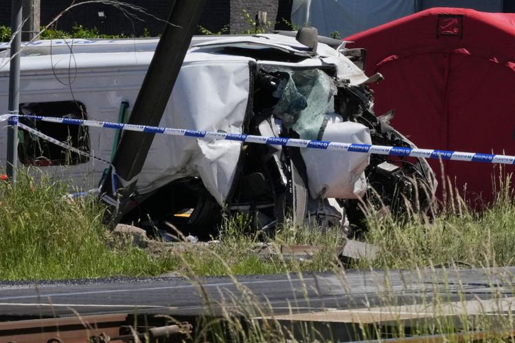 A train collides with a minibus of children in Belgium and 4 people are ...