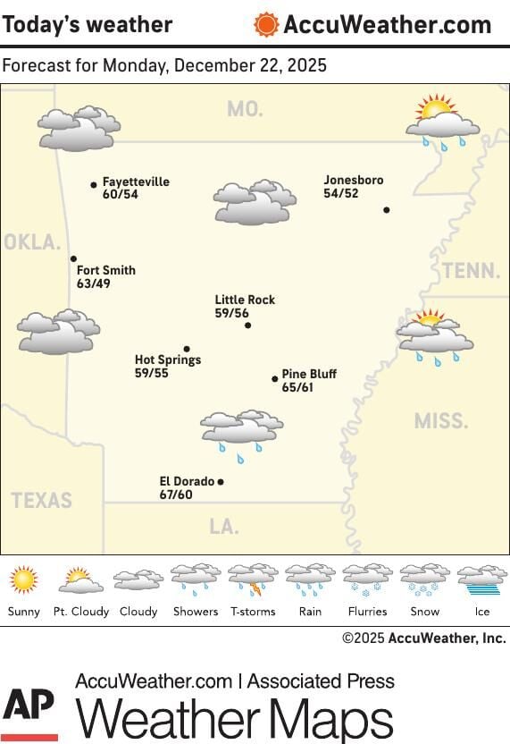 AP AA AR1222 WEATHER MAP | Nation & World | leadertelegram.com