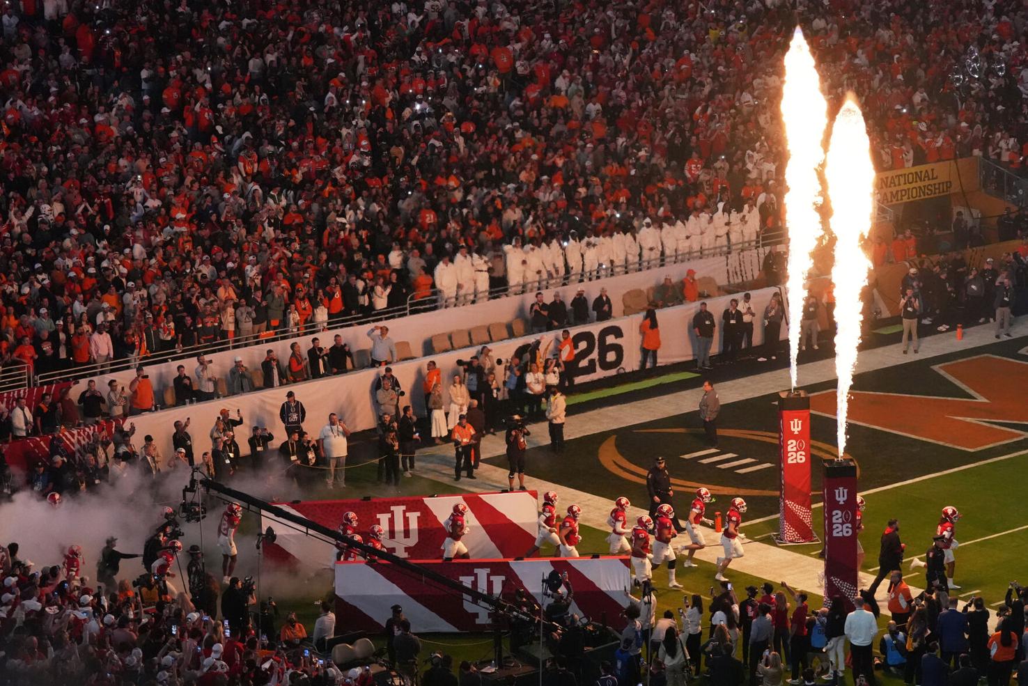 White House task force members attend CFP title game to prepare for the ...