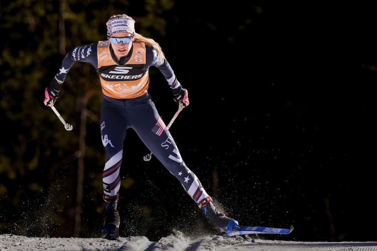 American Jessie Diggins wins her 3rd XC Tour de Ski title, Klaebo ...