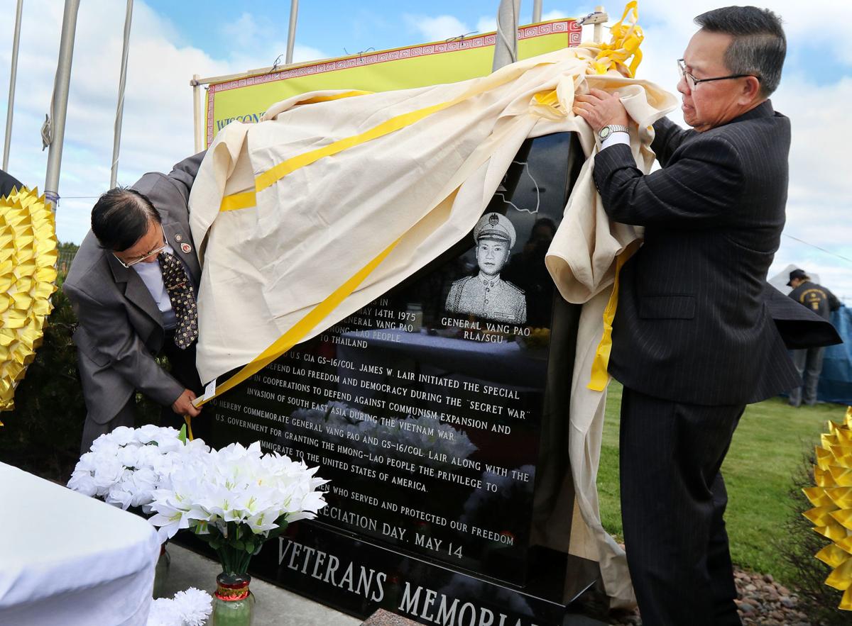 Cadott monument is tribute to Hmong soldiers and civilians | Front Page ...