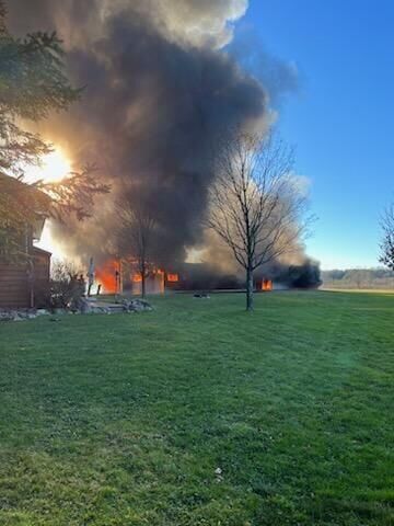 Storage barn lost to fire in Emery | Country Life News | leadertelegram.com