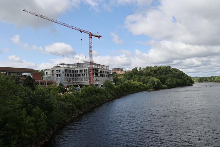 UWEC celebrates major milestone for new science building as ...