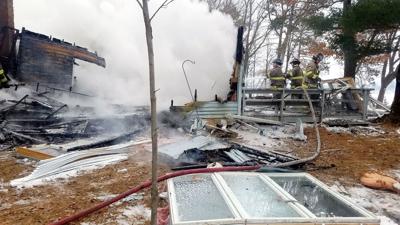 No injuries in cabin explosion | Front Page | leadertelegram.com