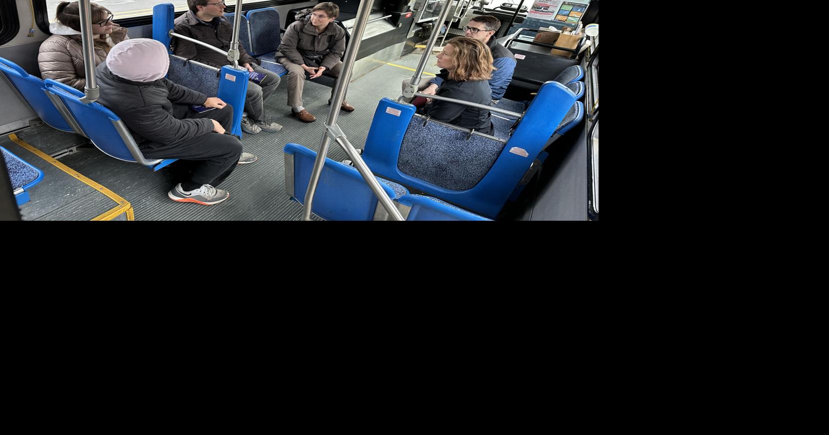 City officials discuss transit improvements on bus | | leadertelegram.com