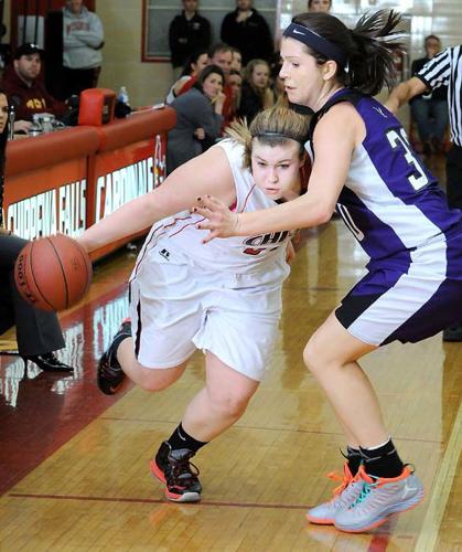Girls hoops: Cardinals start fast, end Old Abes' seven-game winning ...