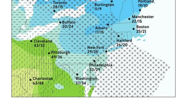 AP RE NER1225 WEATHER MAP | Nation & World | leadertelegram.com