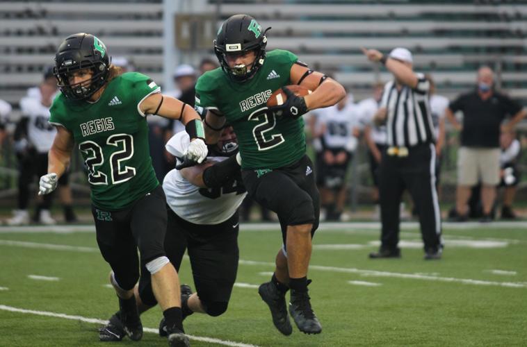 Prep football: Regis clamps down defensively, shuts out Bloomer ...