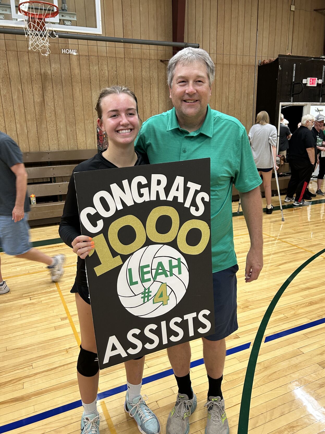 Lancers continue to soar on volleyball court; Thompson nets milestone ...