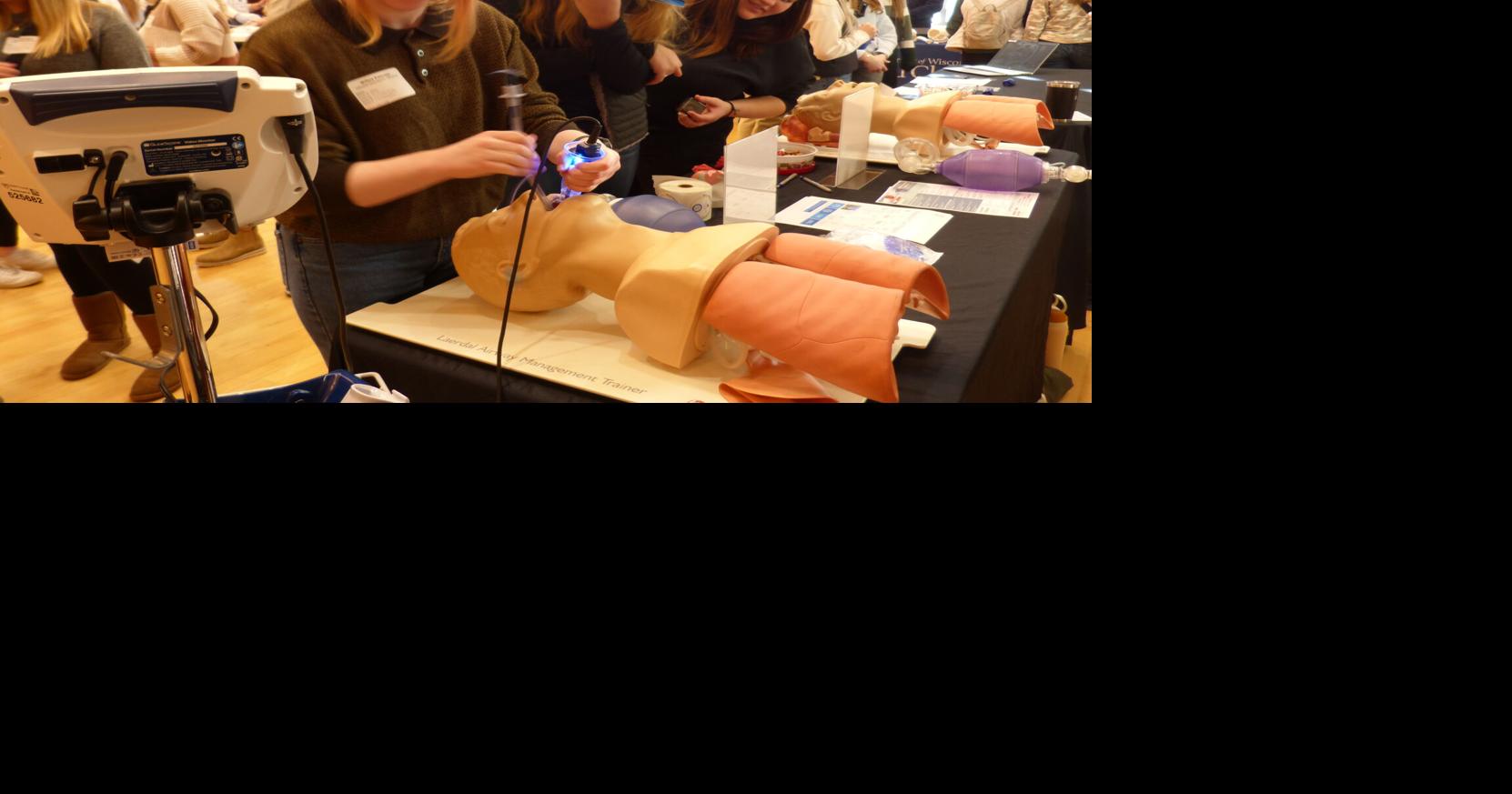 High schoolers attend Health Science Career Day at UWEC to explore ...