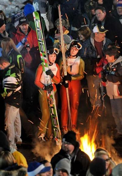 Revamped Silver Mine Hill impresses spectators, ski jumpers | Front ...