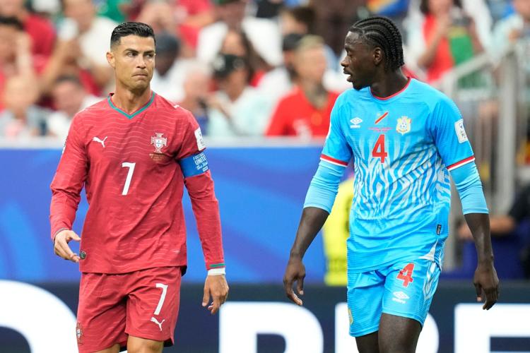 Cristiano Ronaldo and Portugal held to a 1-1 draw by Congo at the World ...