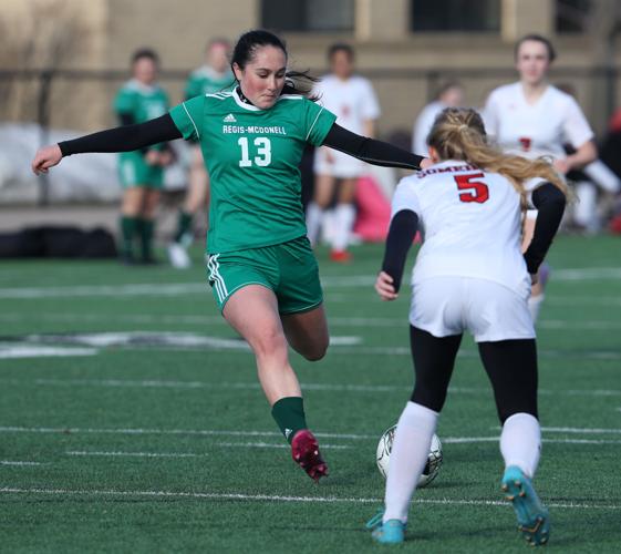 Schroeder hat trick clinches another Regis victory | Preps ...