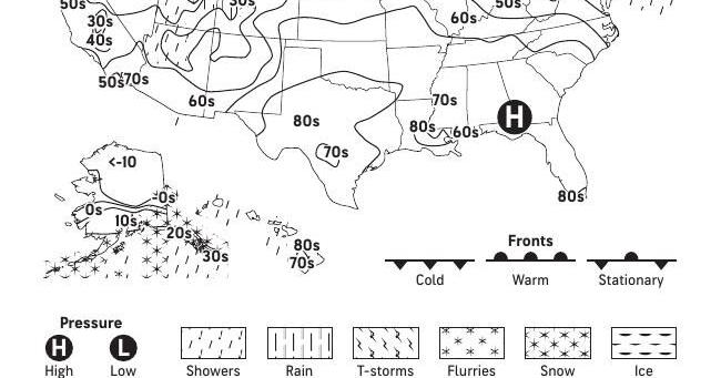AP PM BUS1227 WEATHER MAP | Nation & World | leadertelegram.com