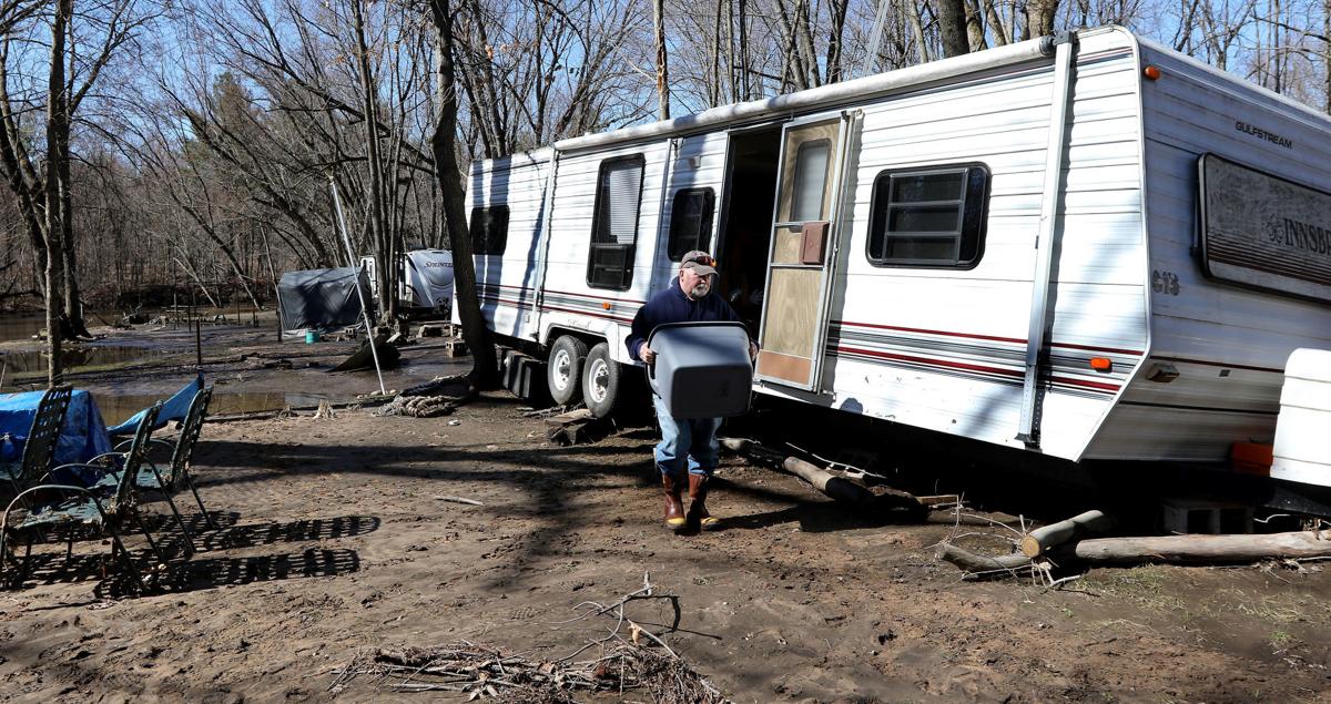 Rising waters, damaged dam cause flooding at Duncan Creek Campgrounds ...