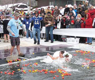 Icy Menomonie lake plunge is for a good cause | Front Page ...