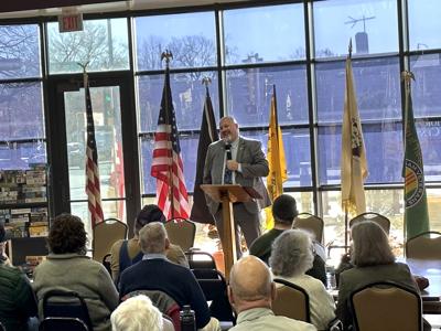 "It's okay to talk:" Senator James speaks at event honoring veterans ...