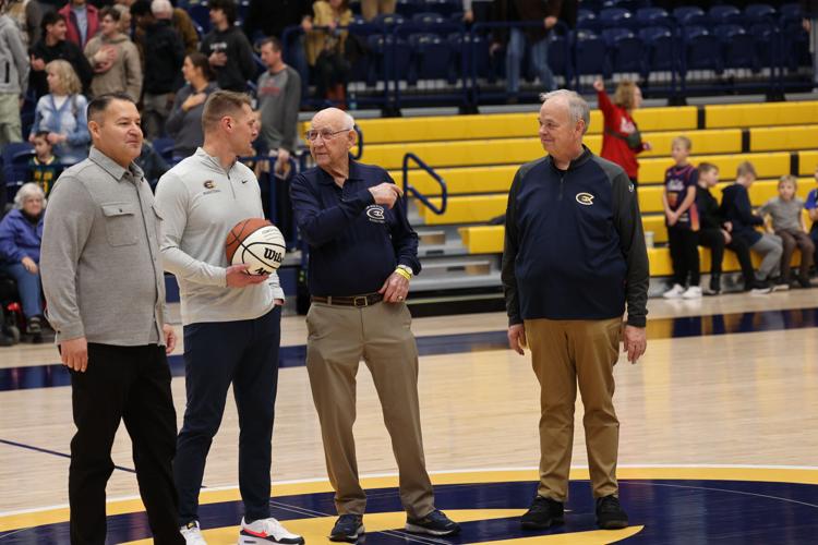 Coach Ken Anderson honored at UWEC for Small College Basketball Hall of ...