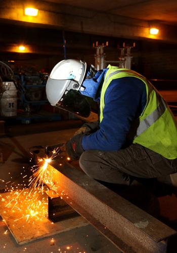 Restoration work ramping up | Front Page | leadertelegram.com