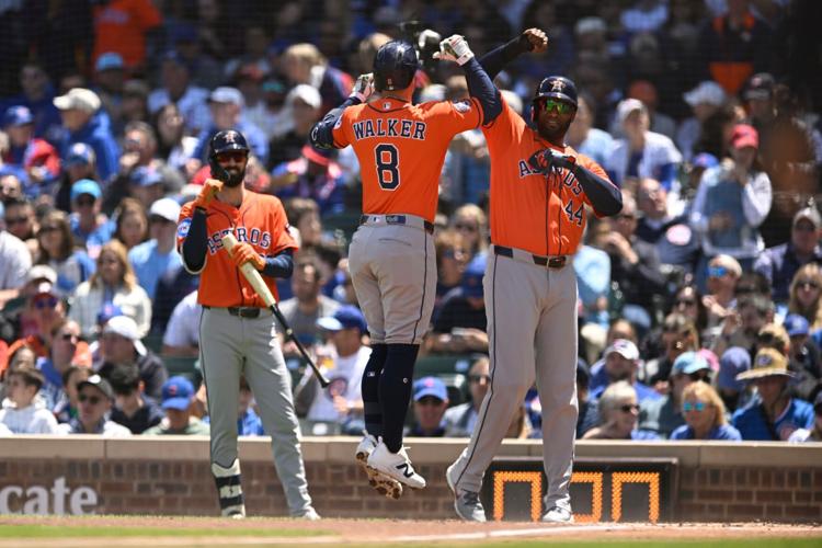 Walker homers twice, Astros beat Cubs 3-0 as Chicago loses 7 straight ...