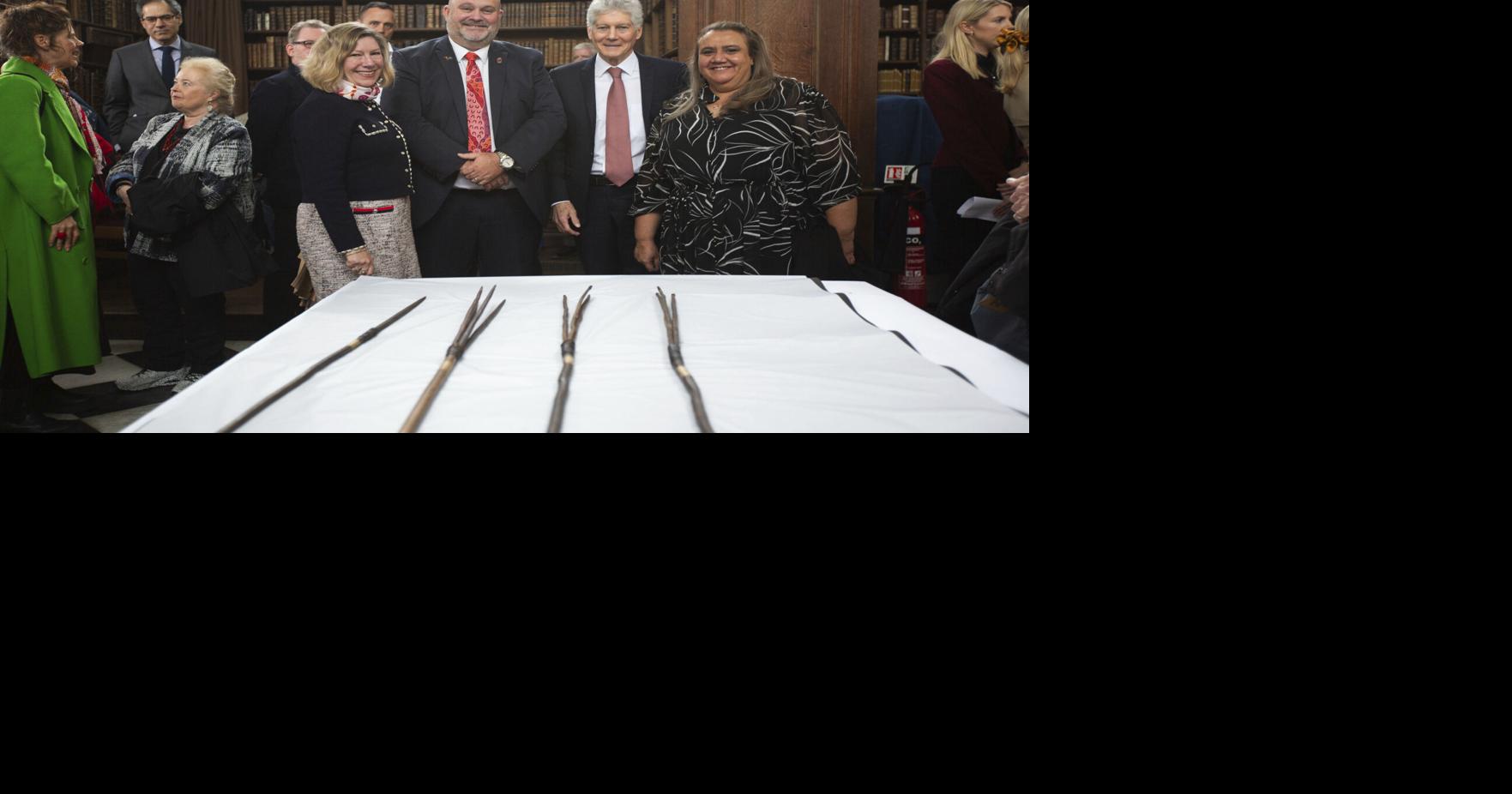 Britain Australia Aboriginal Spears | | leadertelegram.com