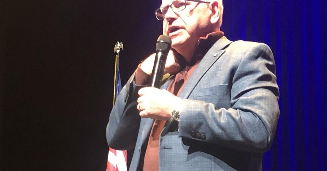 Walz visits Eau Claire, encourages public to support Crawford in state ...