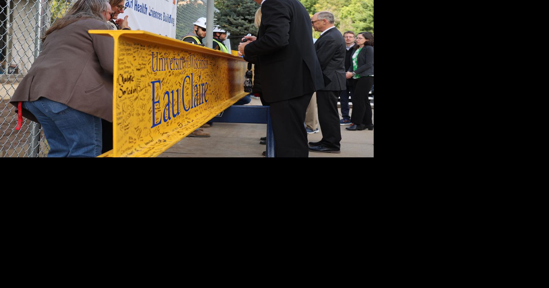 UWEC celebrates major milestone for new science building as ...