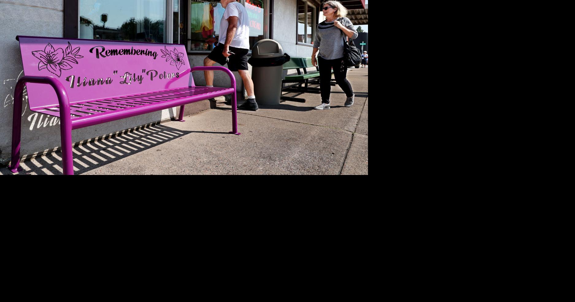 Benches honor memory of Lily Peters | Daily Updates | leadertelegram.com
