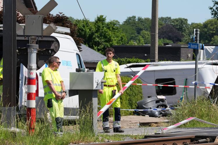 A train collides with a minibus of children in Belgium and 4 people are ...