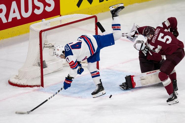 Latvia stuns the US 4-2 at ice hockey world championship | Nation ...