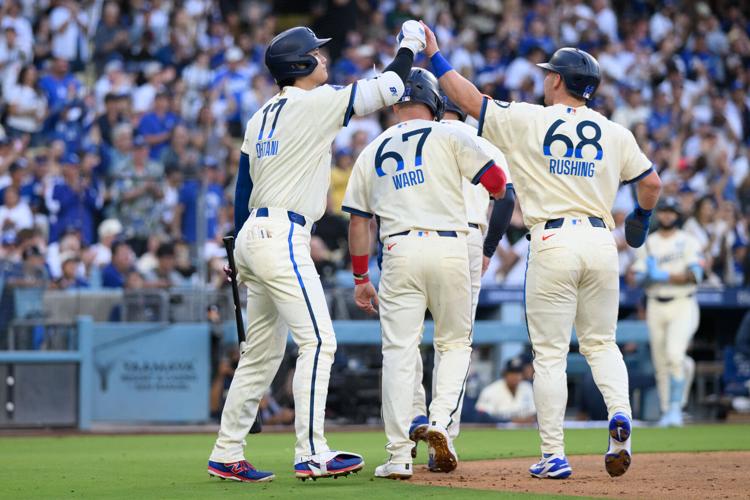 Dodgers erupt for 9-run first as Yamamoto dominates over 8 innings in 9 ...