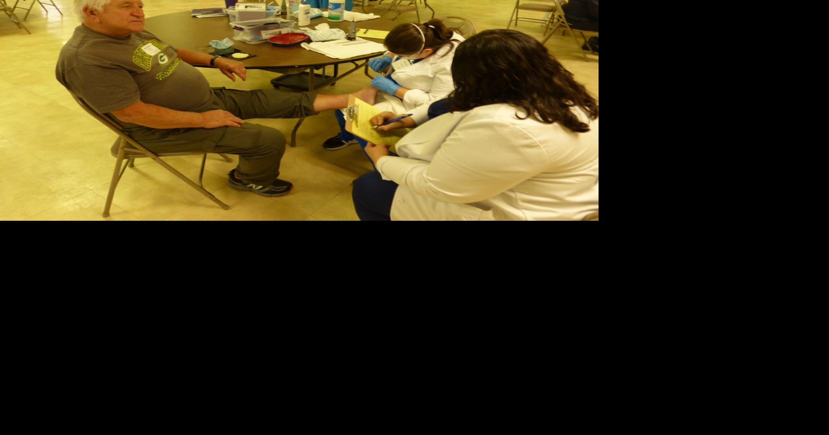 UWEC Continuing Education, nurses provide free foot and nail care ...
