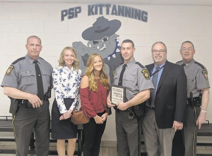 Nickolas Elliott is cited with PSP — Kittanning Trooper of the Year ...