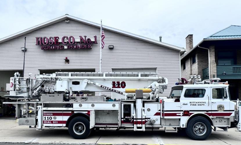 Kittanning Hose, Hook and Ladder Co. No. 1 fire truck returns to the ...