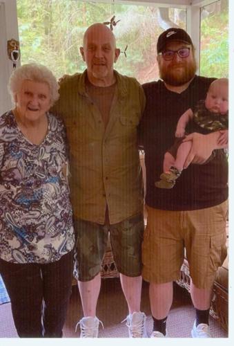 FOUR GENERATIONS -- Helgert family met for this four generation ...