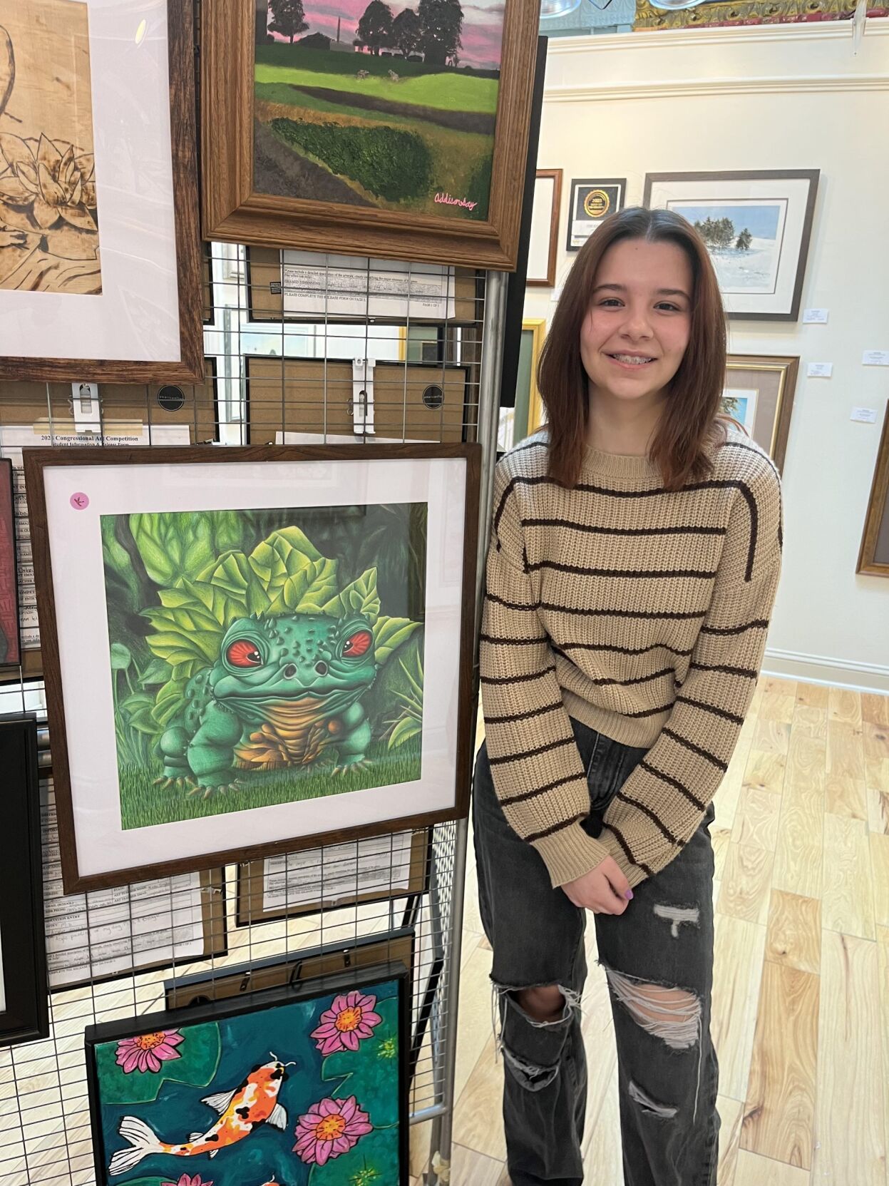 AJSHS students place in Congressional Art Competition | News ...