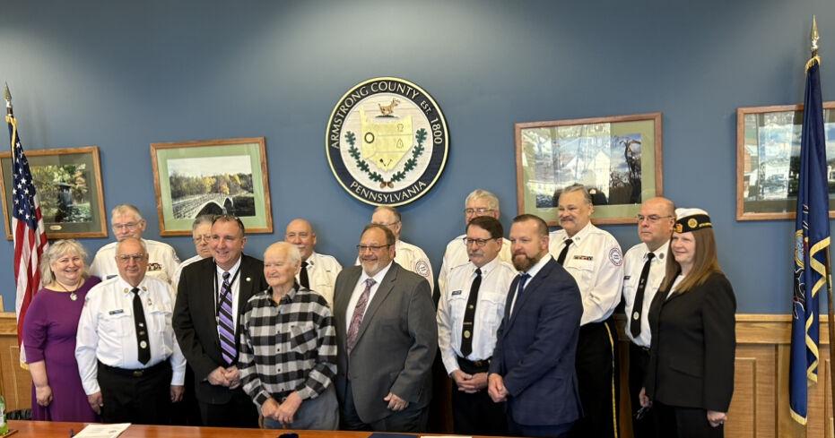 Armstrong County commissioners recognize life and service of U.S. Army ...