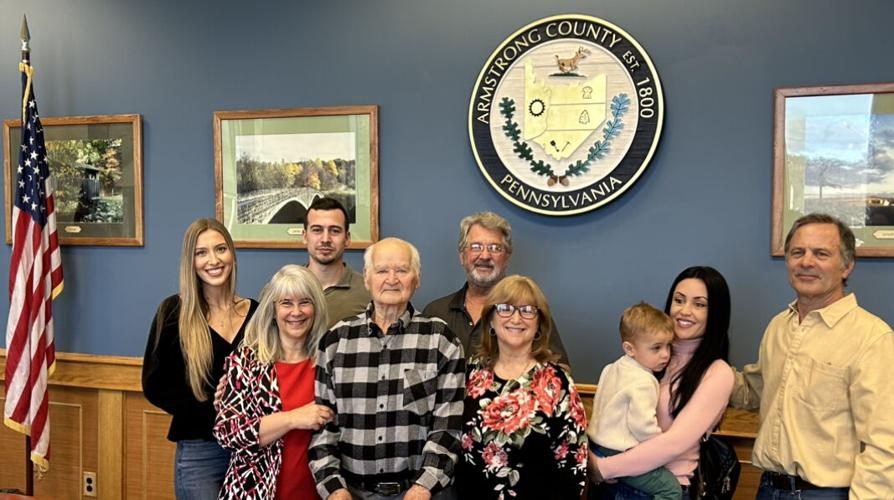 Armstrong County commissioners recognize life and service of U.S. Army ...