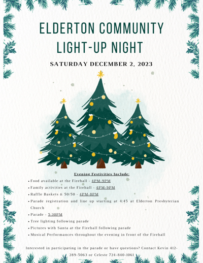 Elderton Community Light-Up Night to be held Saturday | News ...