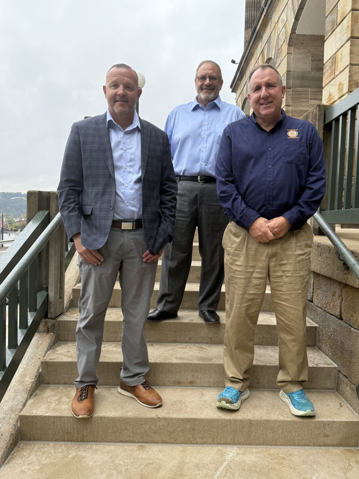 New steps at the Armstrong County Courthouse | News | leadertimes.com
