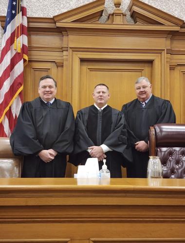 PASSING OF THE GAVEL — Bussard sworn in as Kittanning magisterial ...