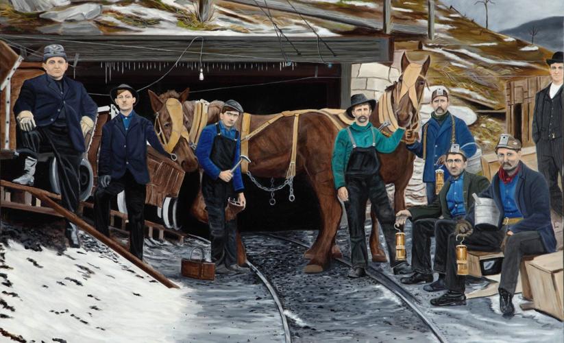 Former steelworker’s oil paintings show depicts Darr Coal Mine disaster ...