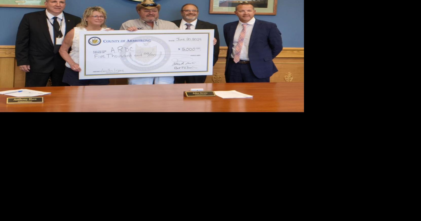 Armstrong County Commissioners provides $5,000 to ARDC | News ...