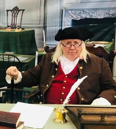 Actor who portrays Ben Franklin will bring his program about the life ...