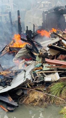 Fire on Adrian/Sherrett Road on Dec. 22 | News | leadertimes.com