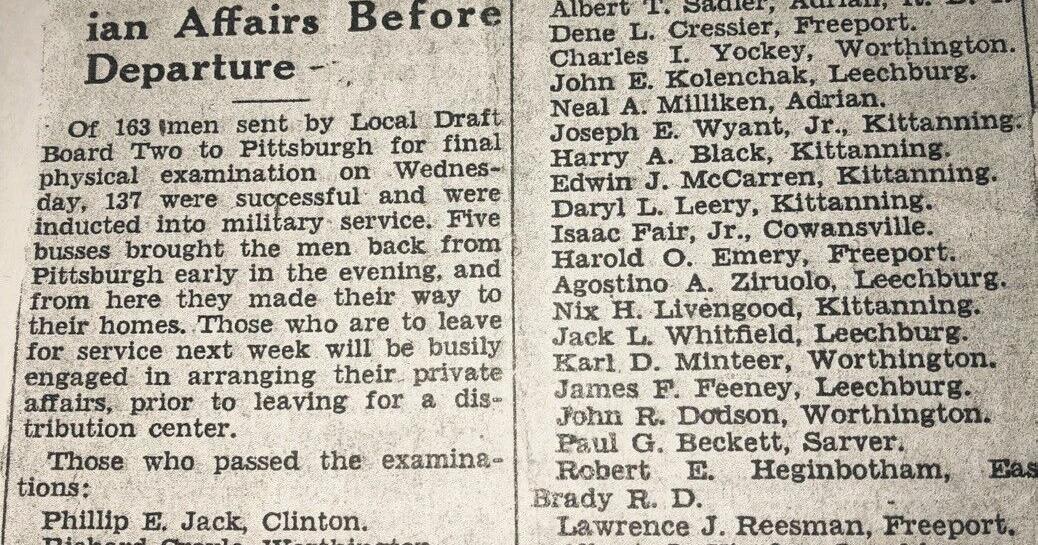 Jacob M. Tarr — One of many who left for the U.S. Army, circa Feb. 1943 ...