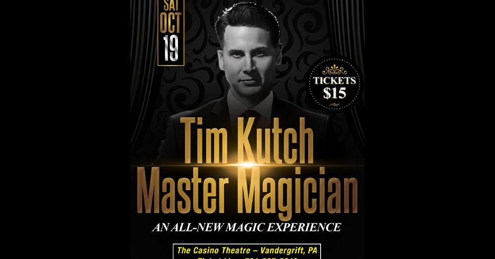 Local magician Tim Kutch to perform all-new magic show at Vandergrift's ...