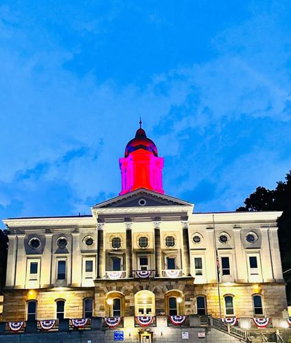 Armstrong County Courthouse cupola shines for the 4th of July | News ...