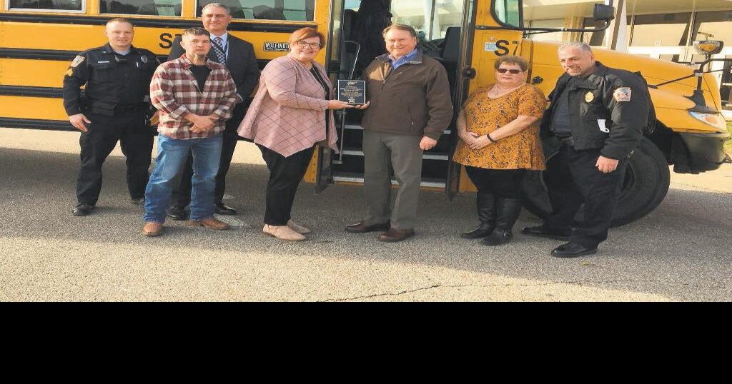 Shriver Bus Co. owner receives plaque from AAA in recognition of more ...
